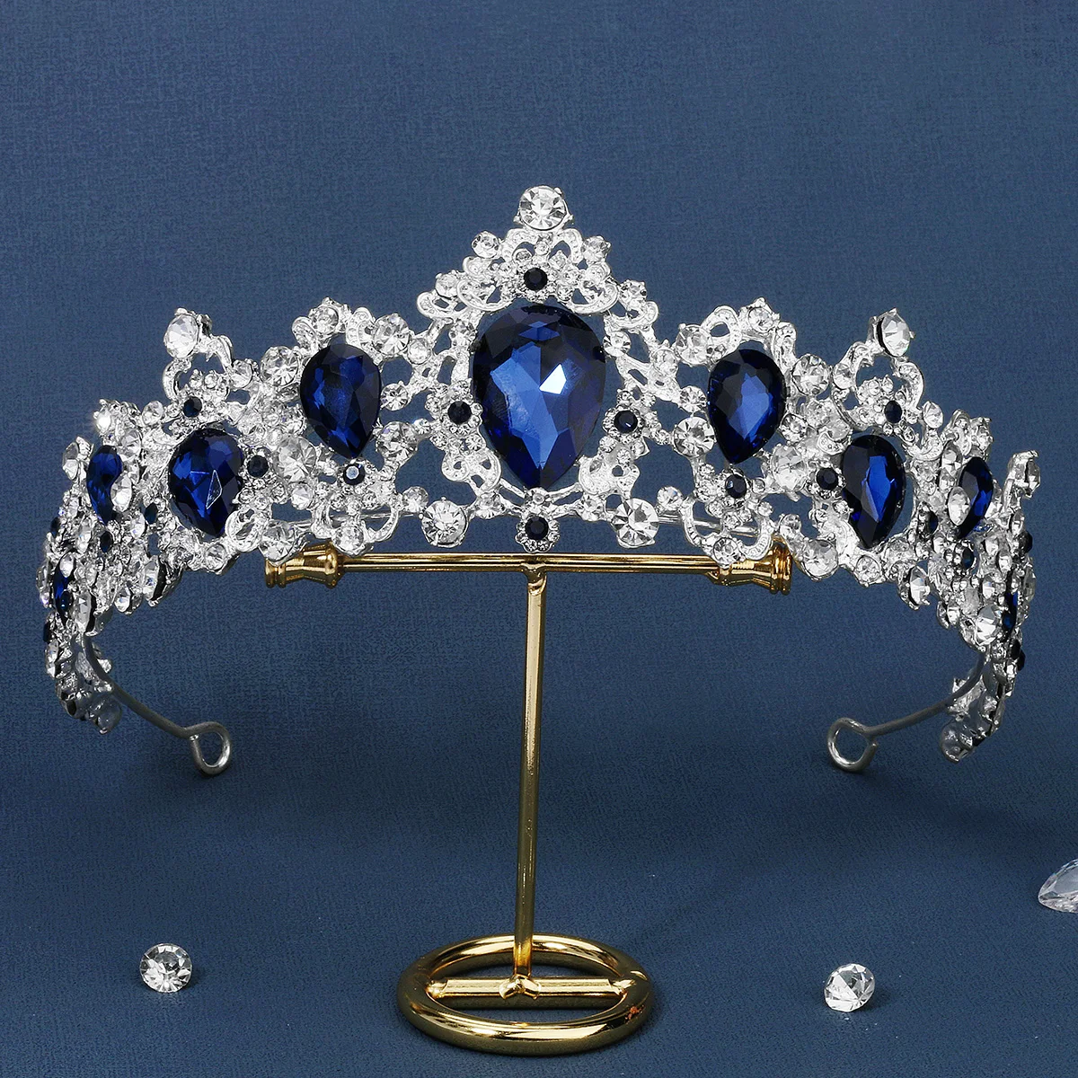 Different Types of Tiaras Names - Vintage Baroque Wedding Headdress