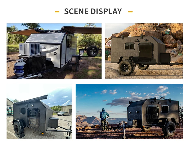 Customizable Camping Caravans - Ideal for off-Road Adventures