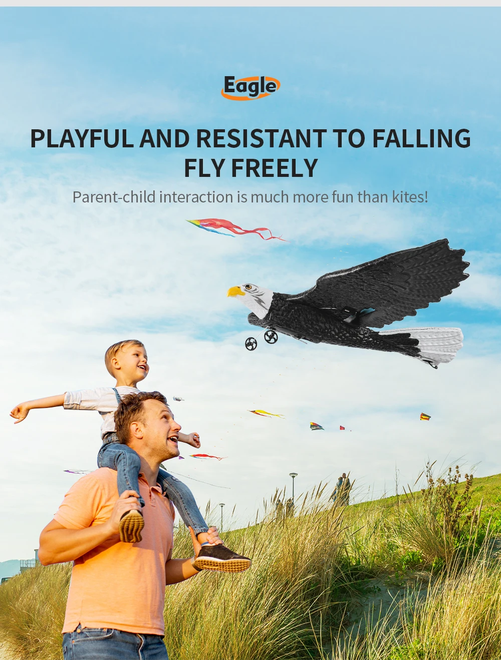 Wholesale 2.4ghz 2ch Rc Aircraft Toy Bionic Animals Remote Control ...