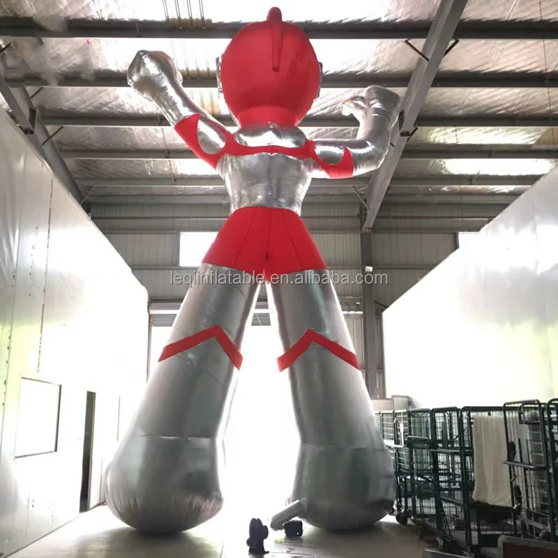Customized Giant Advertising Inflatable Cartoon Characters Super Hero ...