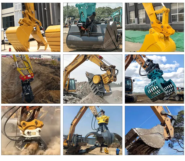 MONDE Excavator Tiltrotator Quick Hitch Excavator Quick Coupler Tilt ...