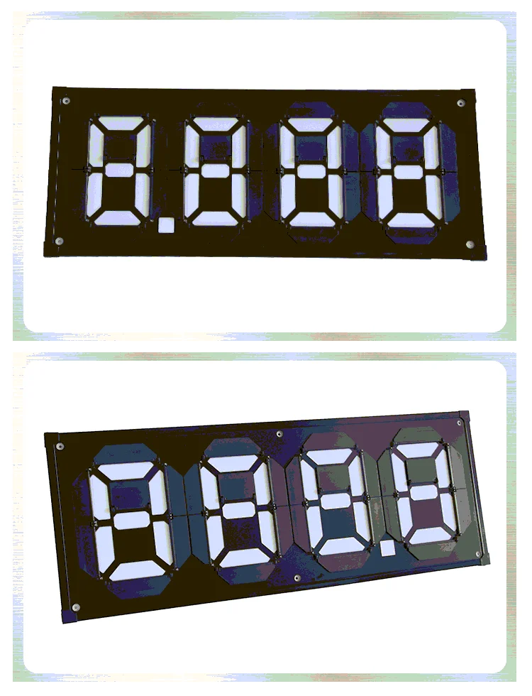 Outdoor Led Displays Magnetic Display Fuel Dispenser Big Gas Price Sign ...