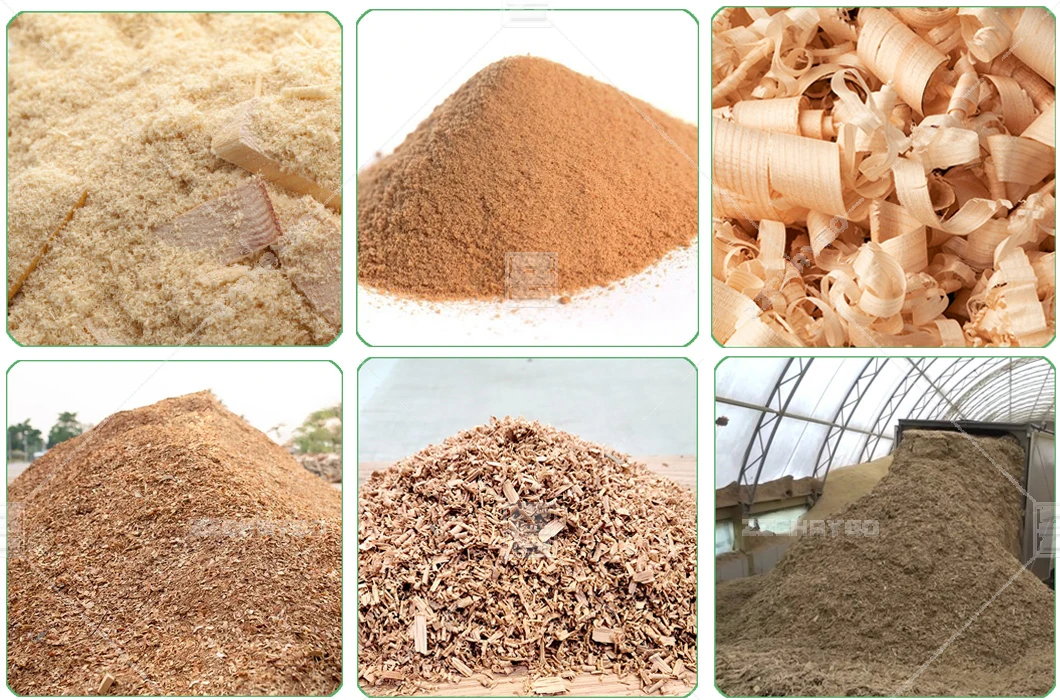 Automatic Wood Sawdust Pallet Compressed Making Machine Presswood ...