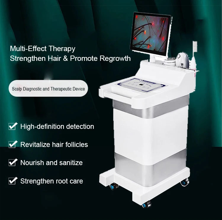 Vertical 5 in 1 Scalp Analysis Machine Hair Salon Beauty Equipment ...