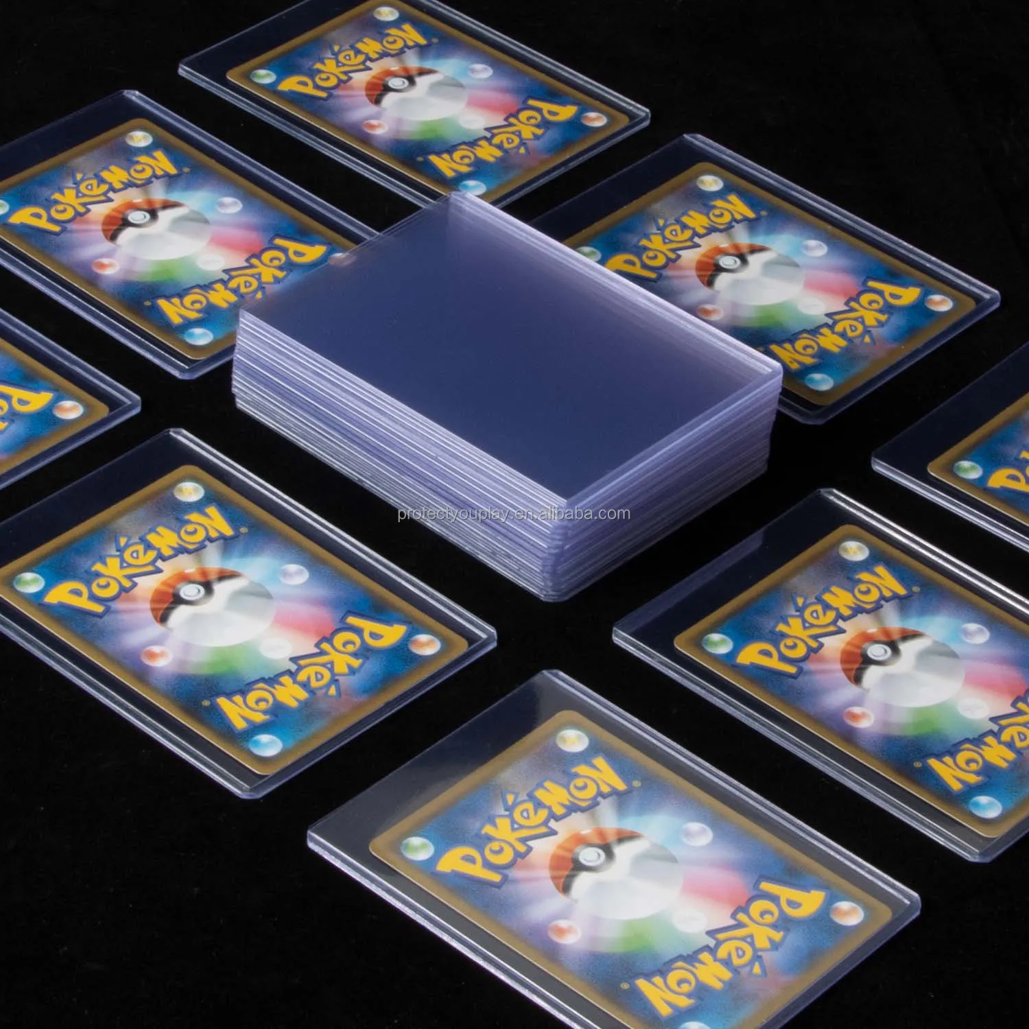 3x4 Side Loading Rigid Card Loader for PTCG Trading Cards