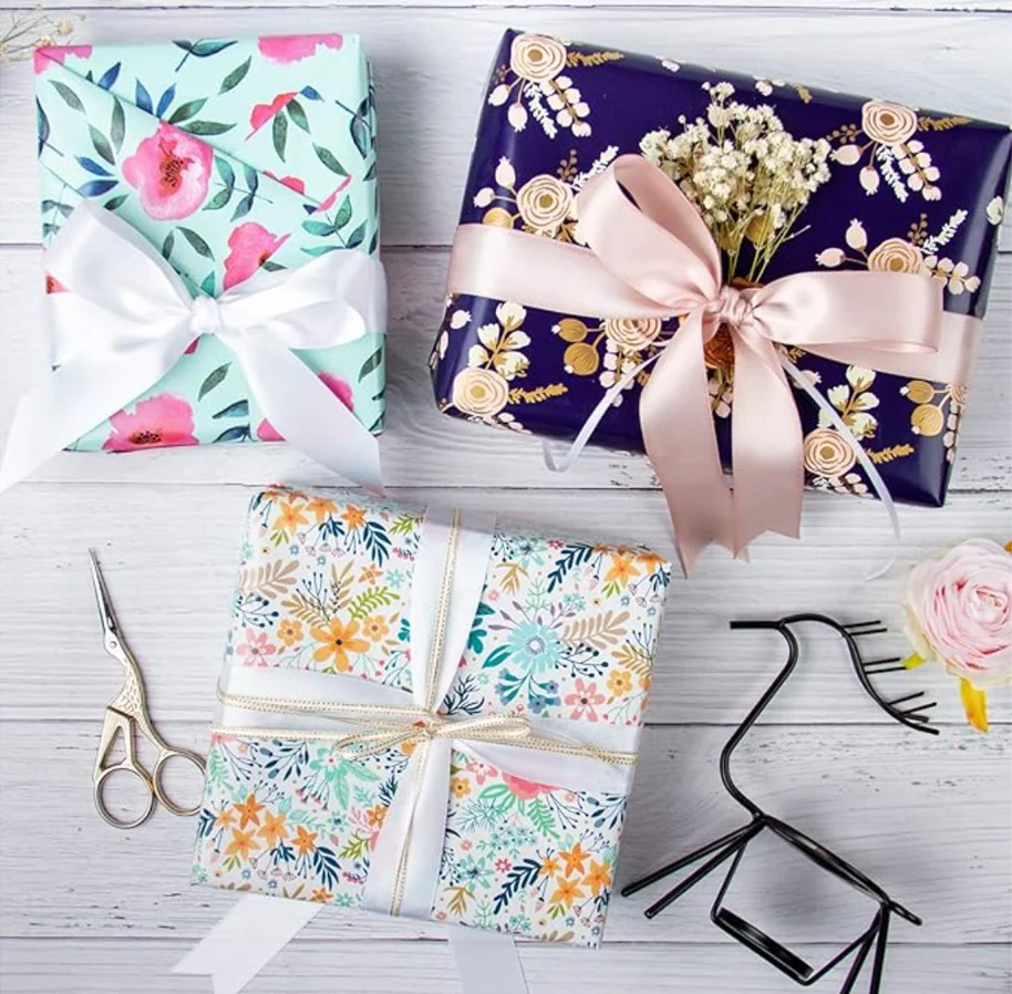 Custom Color Tissue Paper Packaging Luxury Wrapping Paper For Flower ...