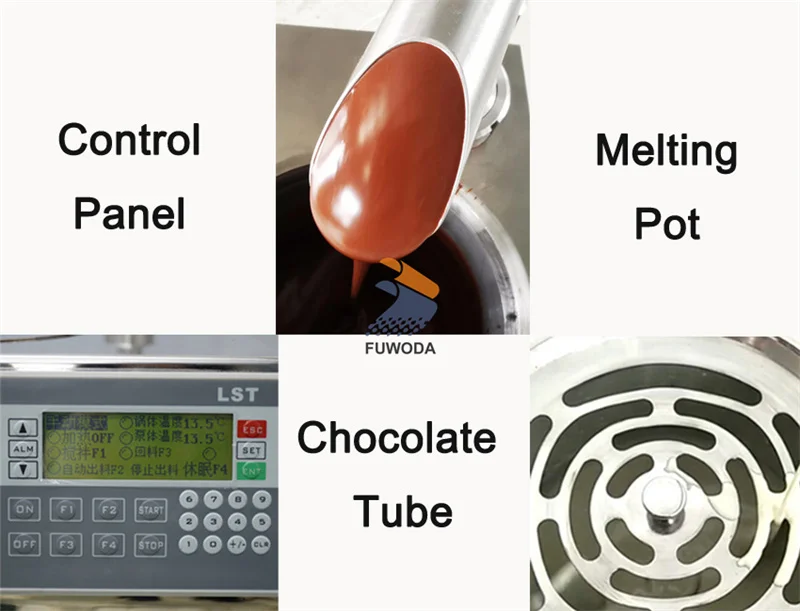 Commercial Chocolate Tempering Wheel Machine - Portable & Efficient