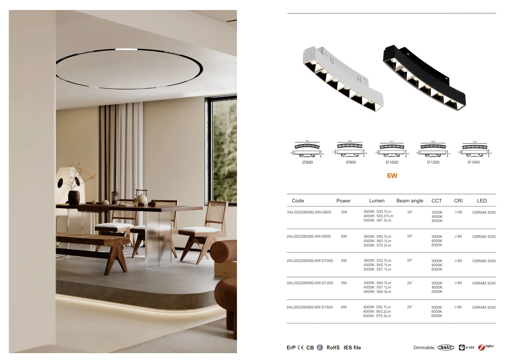 48V Volts Modern Design Magnetic Track Light System Trimless Linear ...