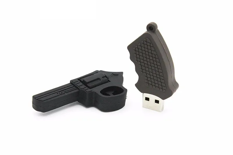 Customized PVC Toy Gun Shape Usb Flash Drives 4GB 8GB 64gb Pendrive 2.0 ...
