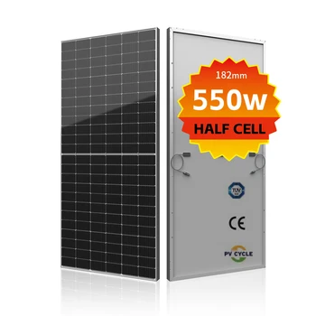 550 W 500 Watt Solor Panel 550w 10bb Solarpanel Half Cell Solar Panels ...