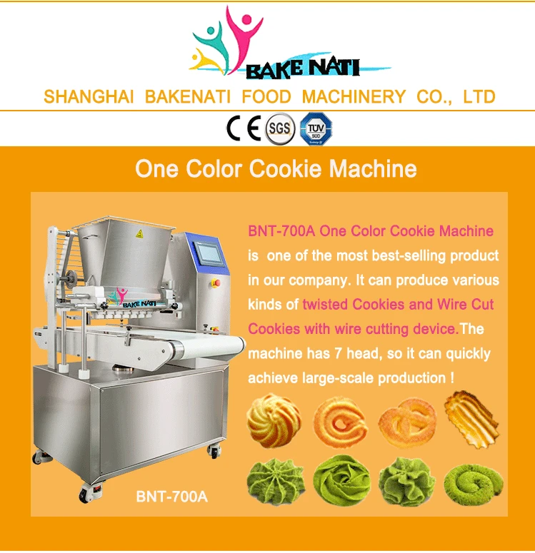 BNT-700A Industrial Cookie Bakery Machine - High Efficiency
