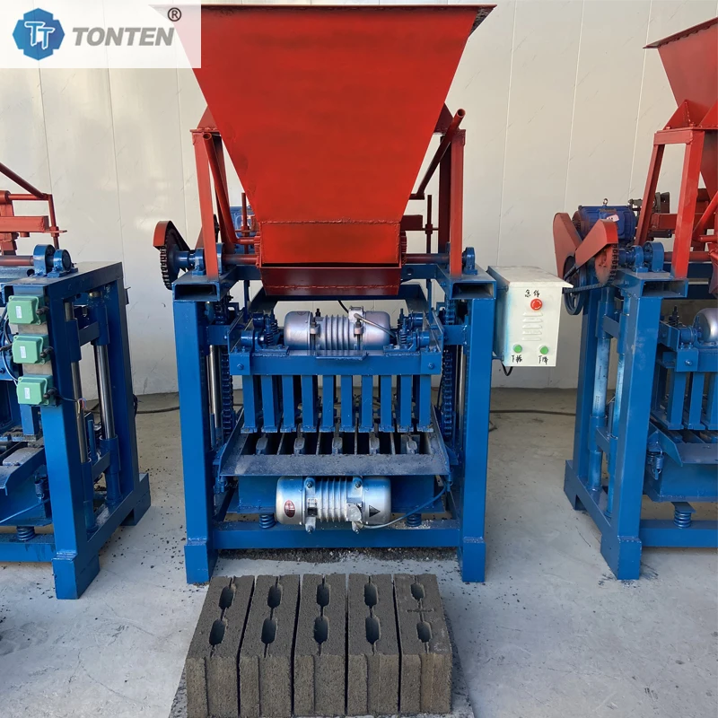 Compact Inclined Push Brick Machine Block Molding Machine for On-Site ...