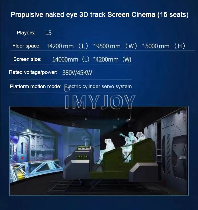 8D 360 Degree Panorama Immersive Cinema 4D 5D 7D Motion Chair Theater