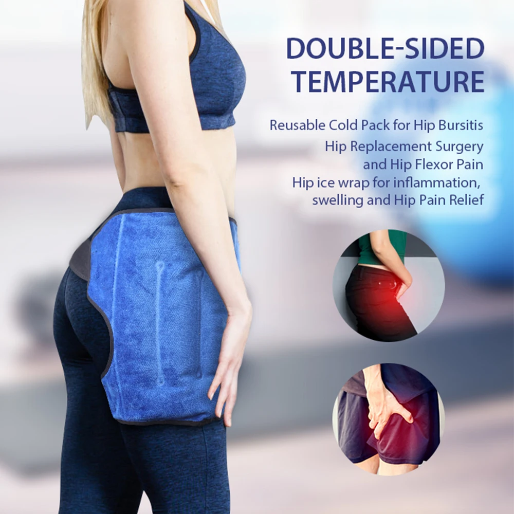 Hip Brace Compression Sport Leg Pads Protector Warmers Hip Guard For ...