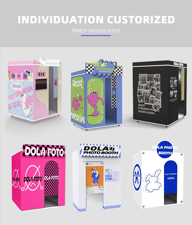 360 New Design Mirror Selfie Photo Booth Machine Selfie Station ...