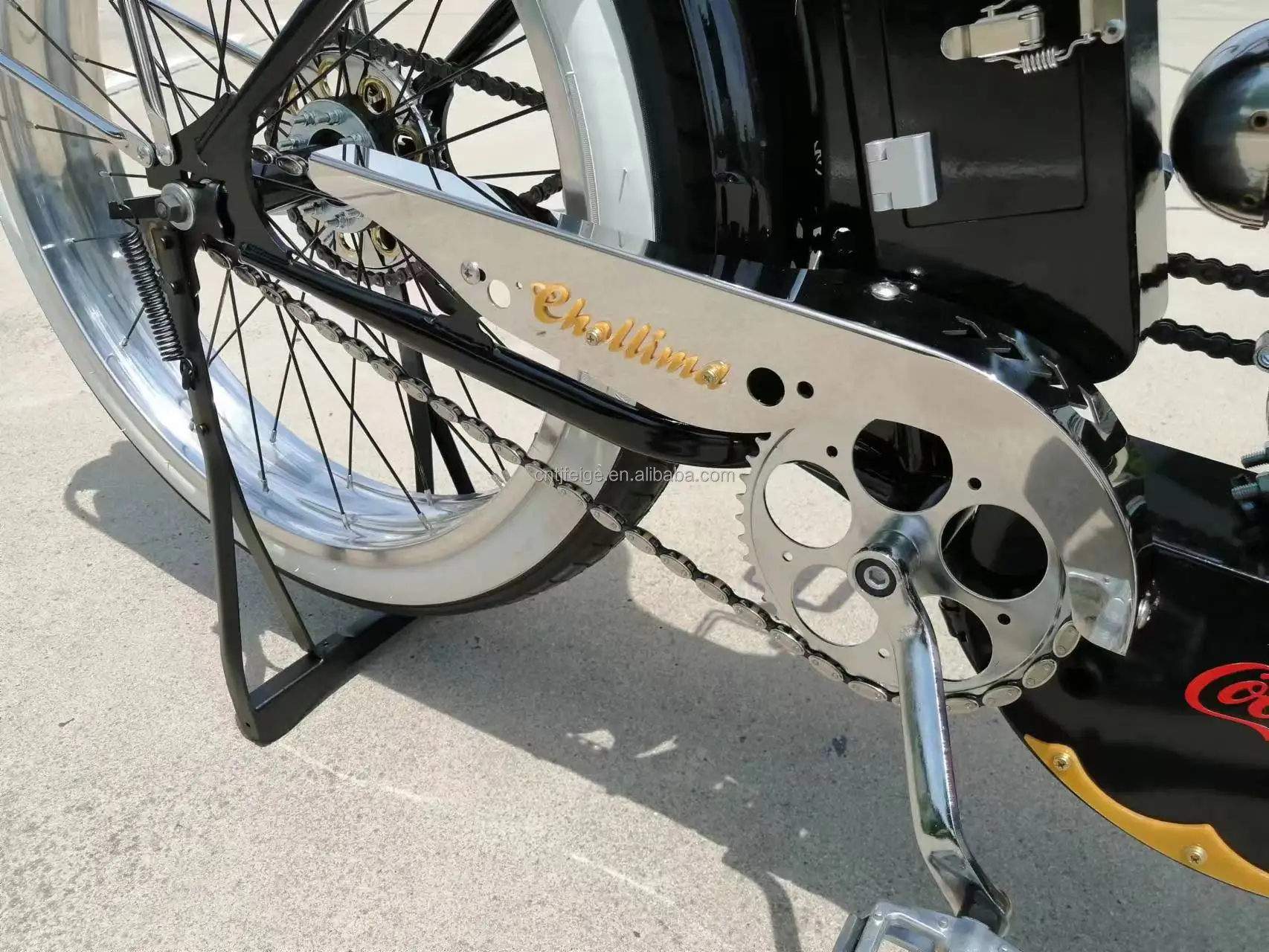 Motorized Gasoline Bicycle | 26" Gas Engine Bike with Steel Frame for ...
