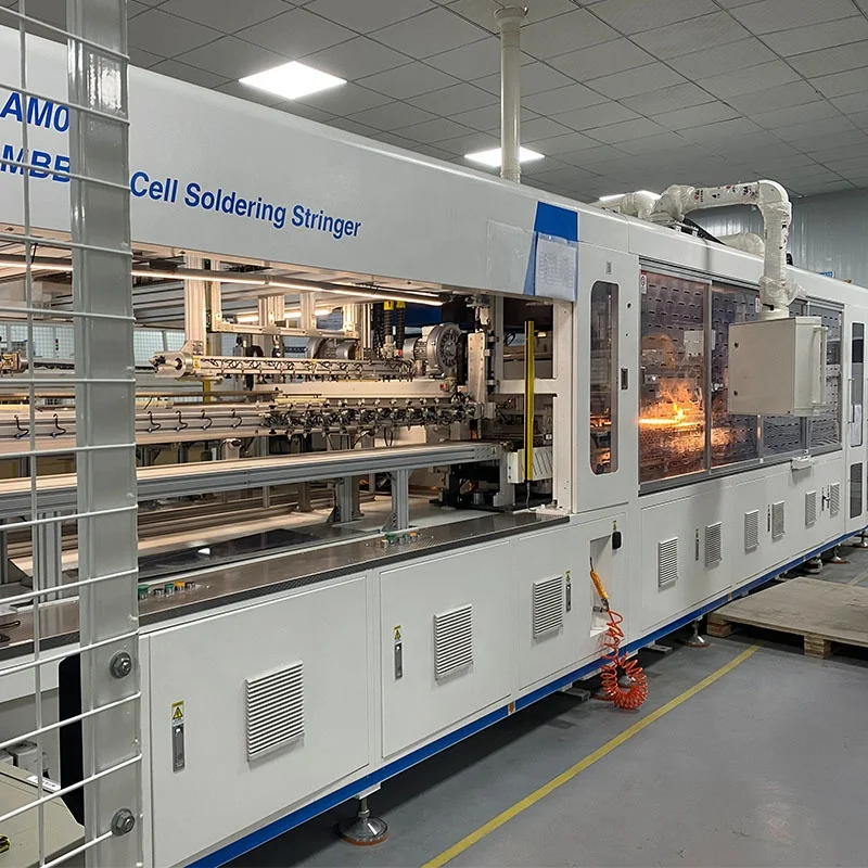 Solar Cell Tabber Stringer Machine Soldering Full Cells For ...