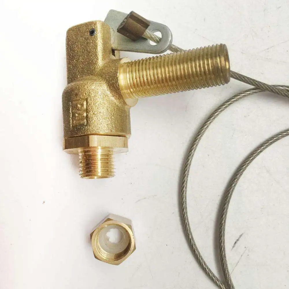 Air Horns Brass Hand Pull Valve - 12V or 24V Manual Control