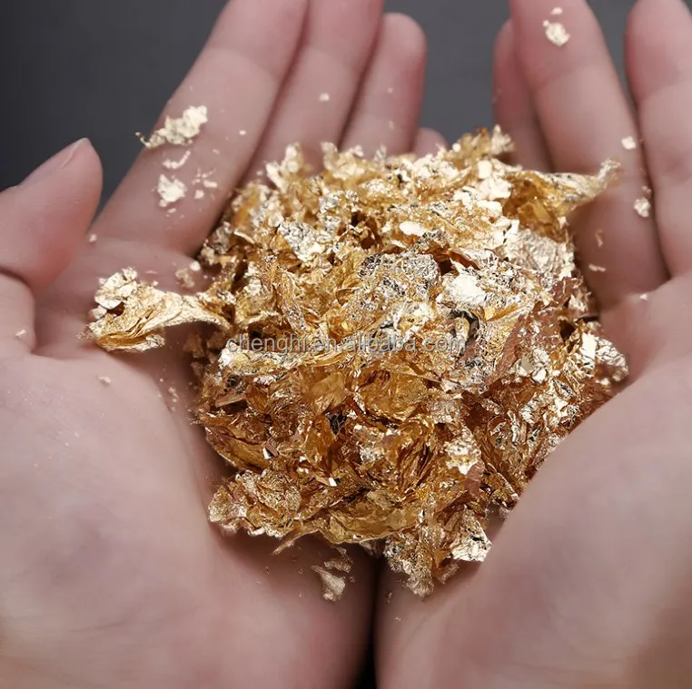 Gold Leaf Sheets - Elegant Decoration for Cakes & Chocolates