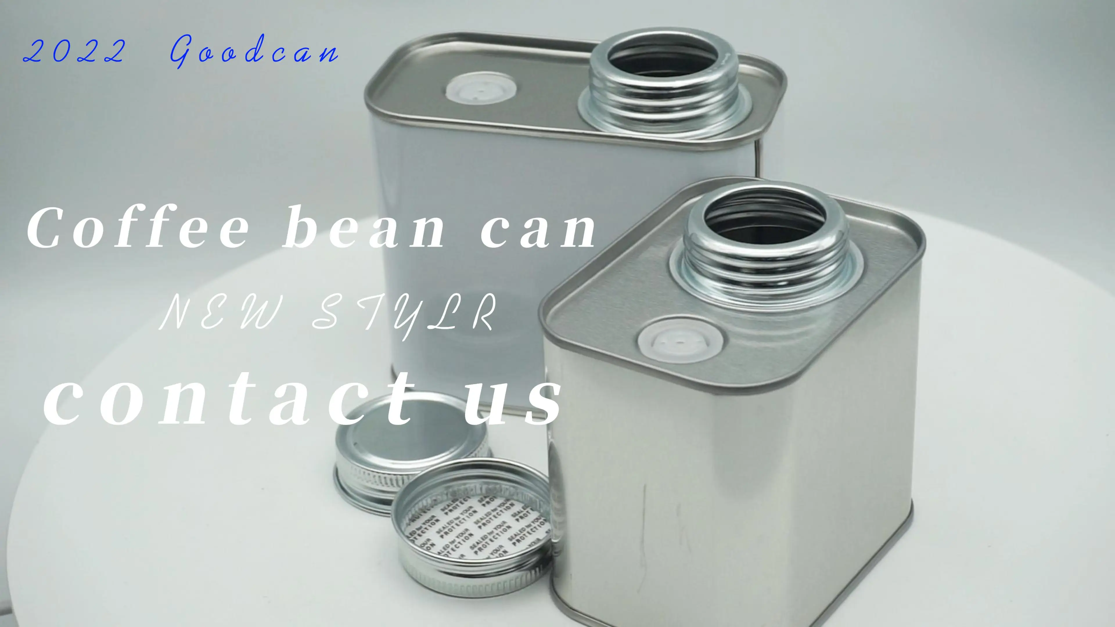 12oz Resealable Screw Lid Metal Can - Perfect for Coffee Beans