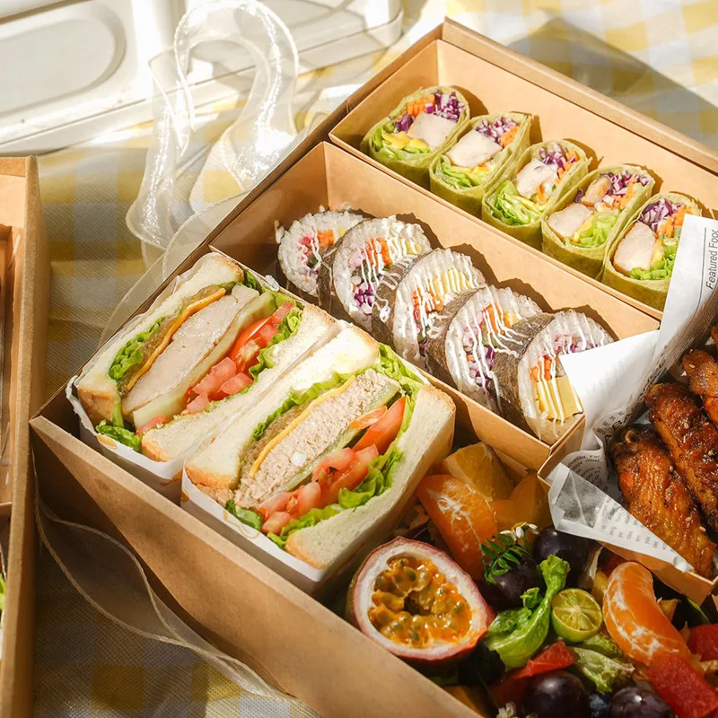 Custom Size Grazing Box Desserts Bakery Box Large Picnic Takeout ...