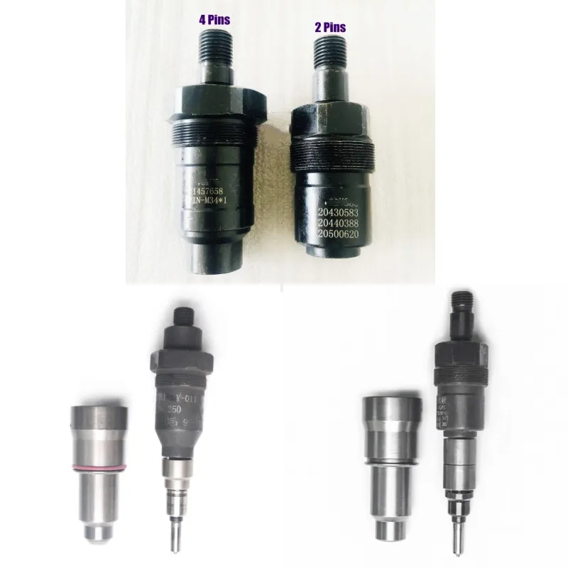 2 Pin 4 Pin Delphi E1 E3 Common Rail Diesel Unit Injector Nozzle ...