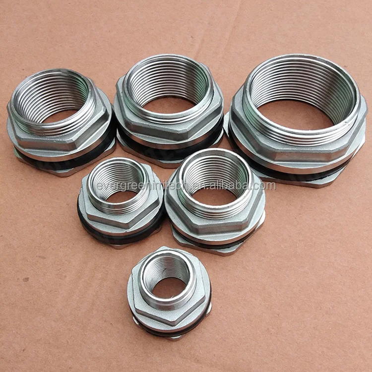 Stainless Steel Tank Adaptor Bulkhead - Durable & Versatile