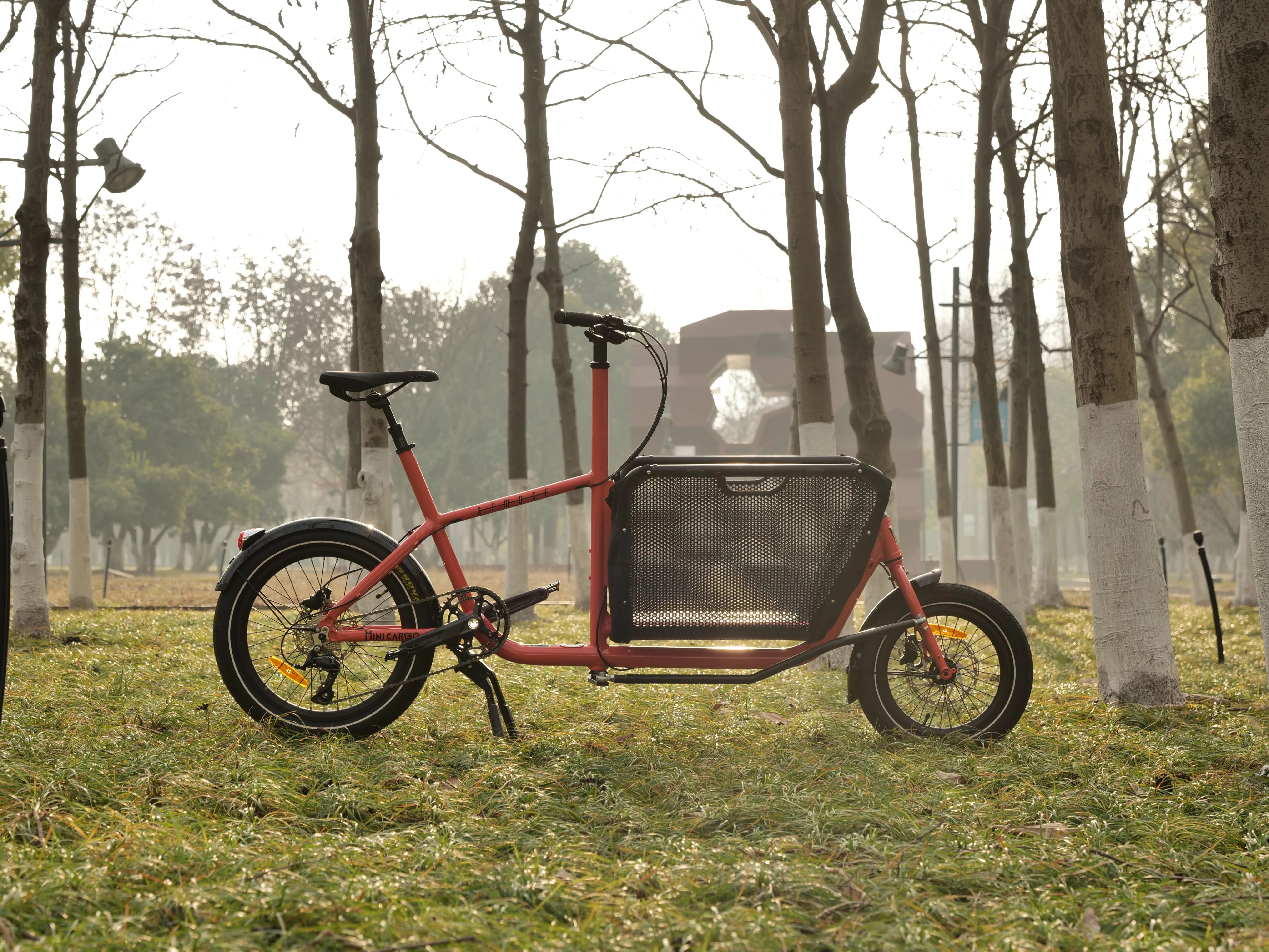 2024 Newest Normal Cargo Bicycle With Folding Front Basket Available ...