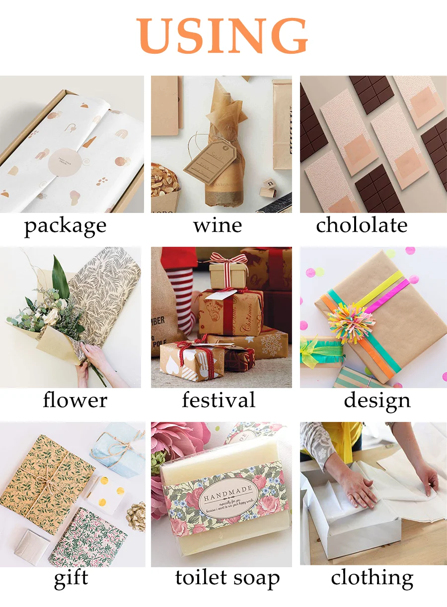 Customised Packaging Paper - Premium Tissue Wrapping