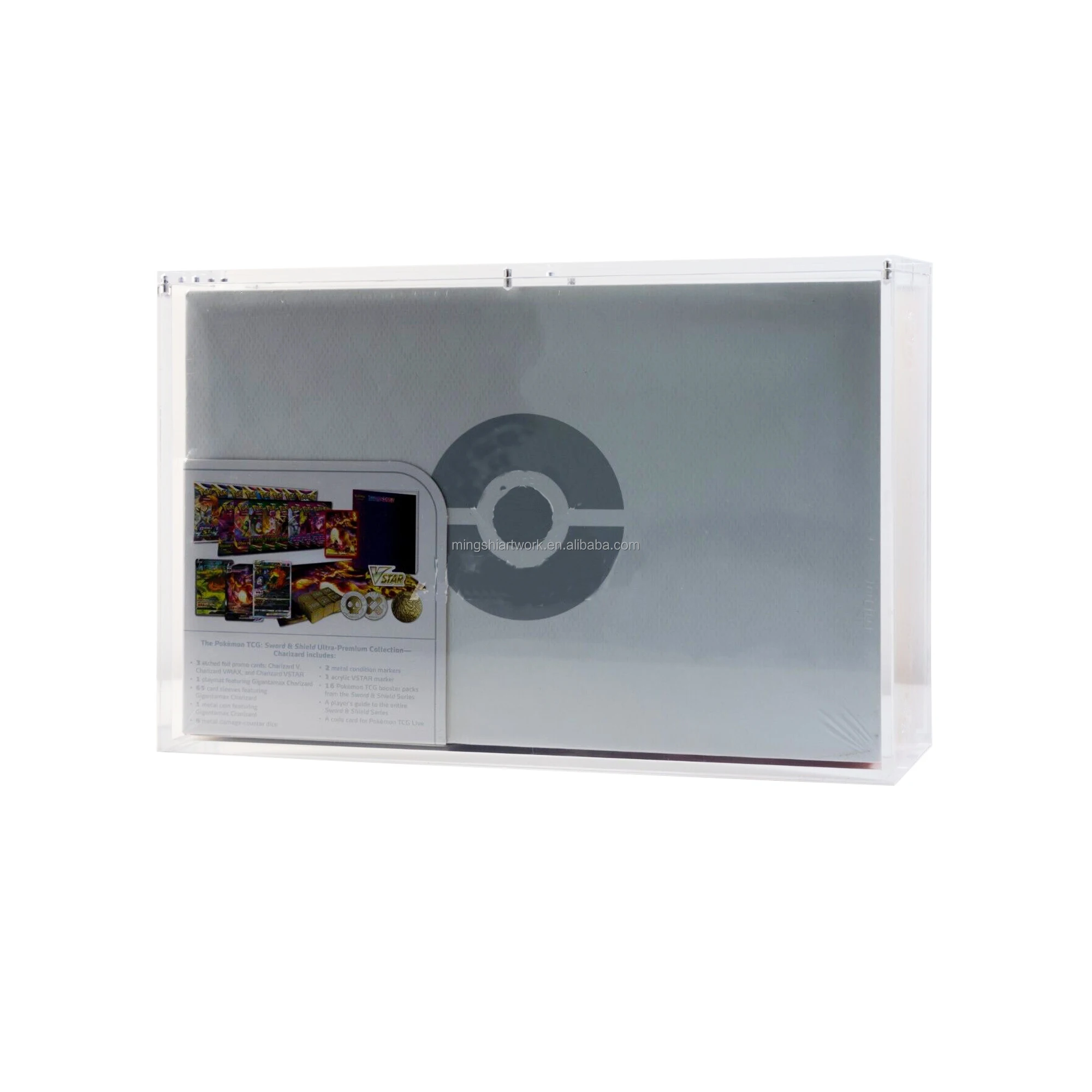Acrylic Display case for Pokemon Ultra Premium Collection Charizard ...