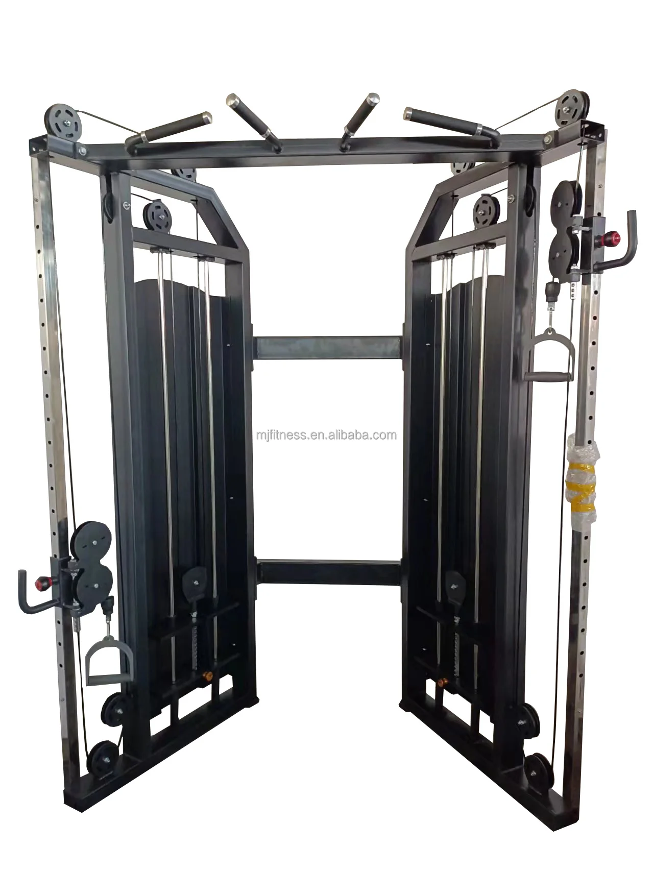 Exercise Equipment Cable Crossover Dual Adjustable Pulley Functional ...