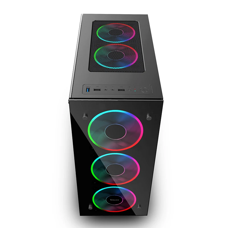 Sama Stylished Side Window Pc Cabinet Oem Serve Gaming Pc Case Power ...