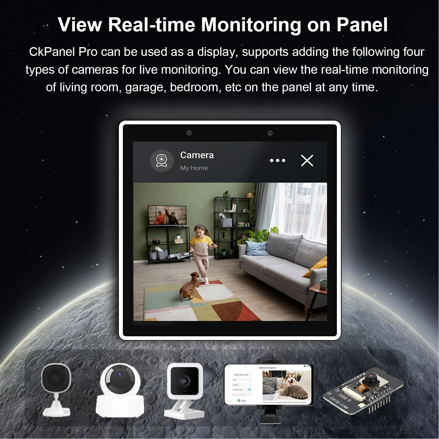 Glomarket Multi-Functional Control Panel 3.95 Inch Touch Screen Built ...