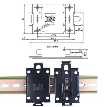 Solid State Relay Miniature Din Rail Mount Low Contact General Purpose ...