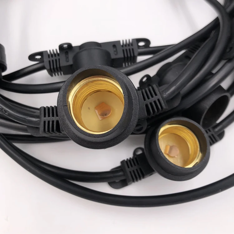 Commercial Outdoor E27 Led String Light Cable Waterproof| Alibaba.com