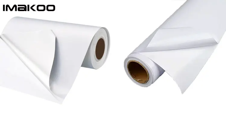 Large Format Outdoor Printable Self Adhesive Pp Synthetic Paper Roll ...