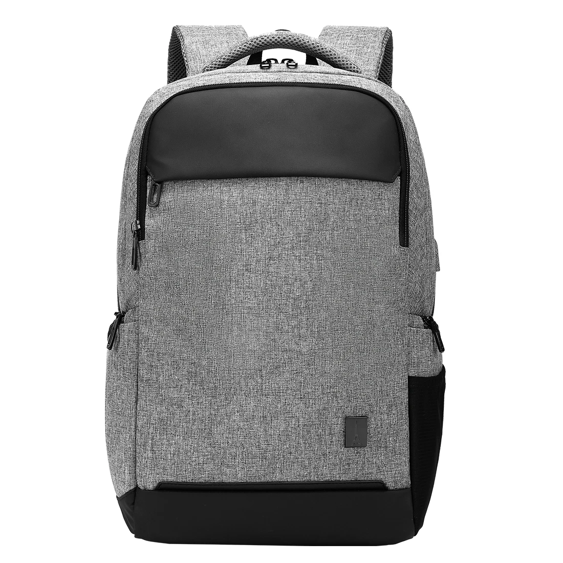 High-end men's business laptop backpack with usb leisure hiking ...