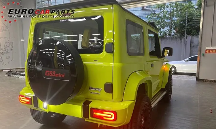 Jimny Mini G63 Style Body Kit Fit For 2018-2021 Jimny Front Bumper And ...