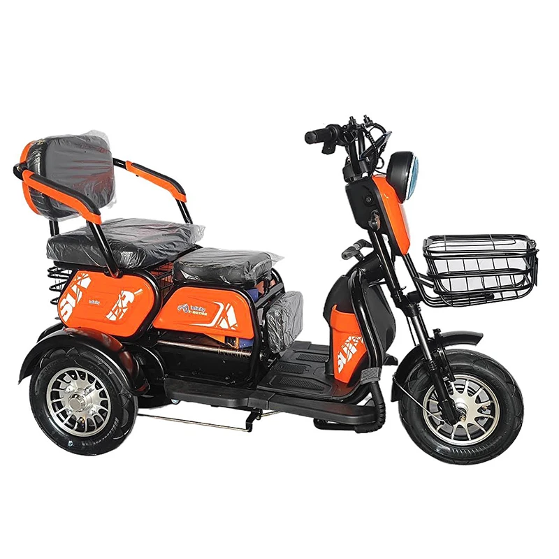 Electric Tricycle for Passenger 1000W Electric Tricycle Adult Electric ...