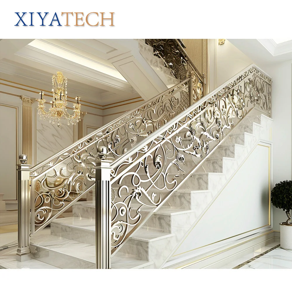 XIYATECH Heavy-Duty Stainless Steel Barrier Rails for High-Traffic ...