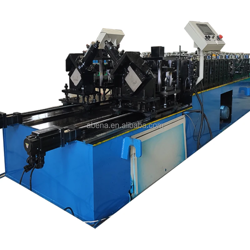 Automatic Steel Frame U Channel Purlin Roll Forming Machine High Performance U Purlin Steel ...