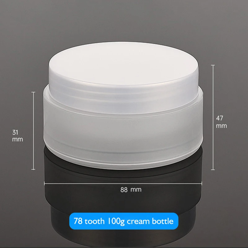 Hot Sell 100g Plastic Cream Jar Packaging Cosmetic Plastic Cream Jar ...