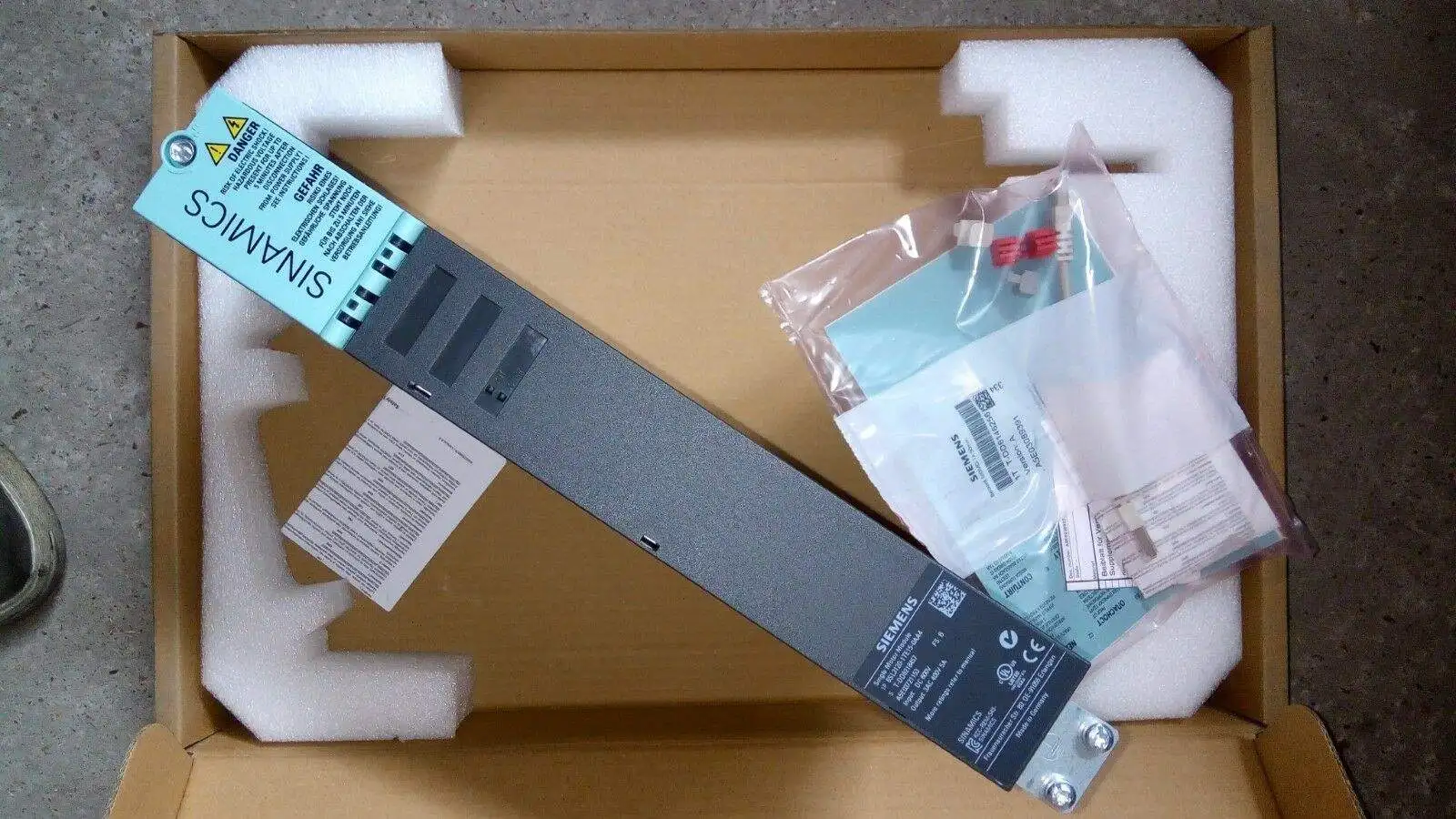 Siemens Germany 6sl3130-7te28-0aa3 Sinamics S120 Active Line Module ...