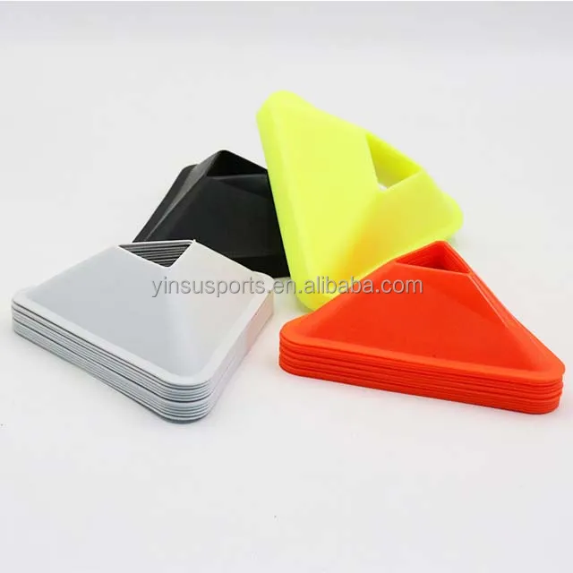 Triangle Mini Soccer Cones - Durable & Versatile Training Tools