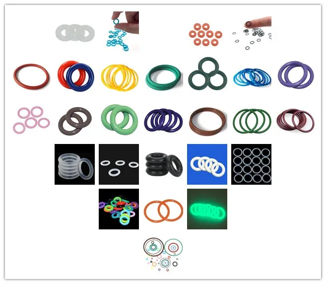 Custom Big Size Rubber O Rings Molded Mini Dimension Seal Ring Factory ...