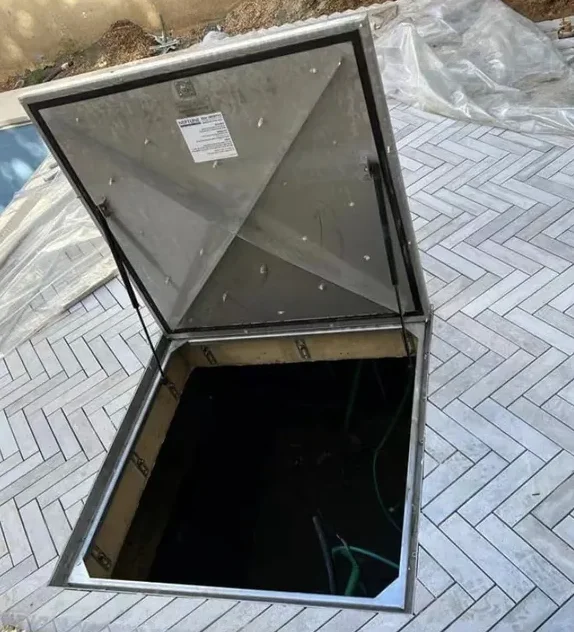 Stainless Steel 304 Manhole Cover Temporary Manhole Covers With ...