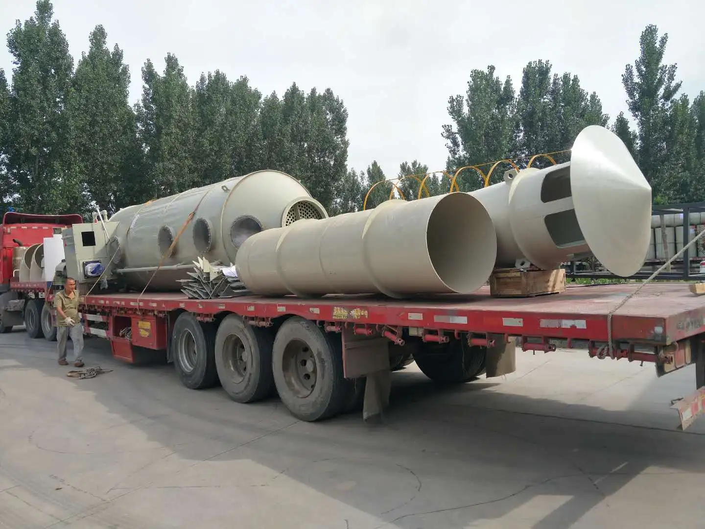 Acid Fog Purification Tower Industrial Desulfurization Pp Acid Mist ...