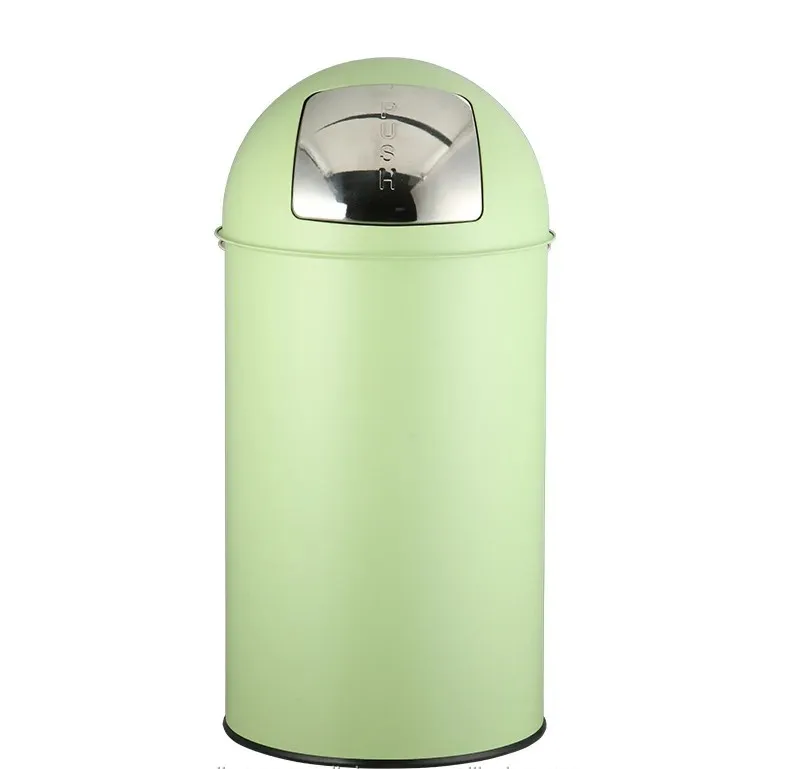 Seinless Steel Waste Bin - 50L 70L Self-Closing Garbage Can