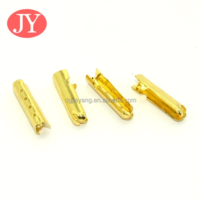 Silver Metal Shoelace Aglet Custom Metal Brass Aglet for Shoelace Tips ...