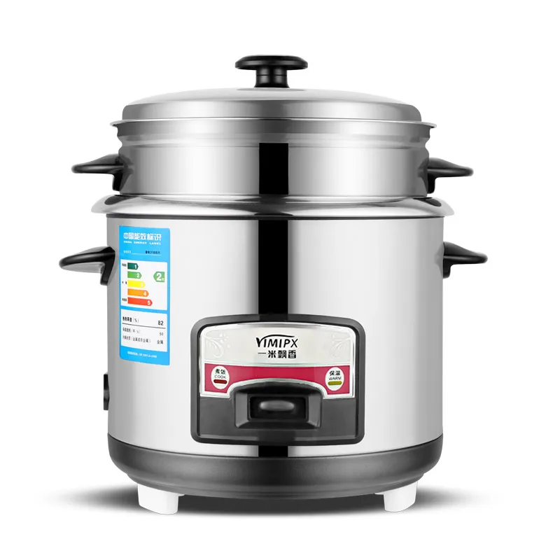 Luxury Stainless Steel Rice Cooker - 2L to 5L Capacity